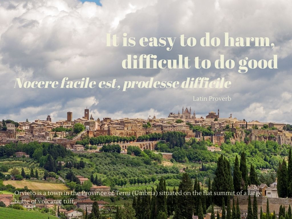 It is easy to do harm, difficult to do good - Diplo Learning Corner